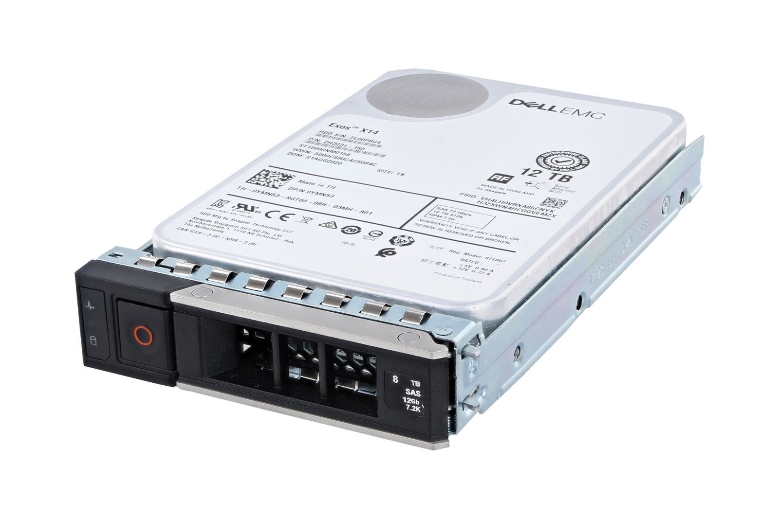 Dell YMN53 12TB, 7200 RPM, 3.5 inch Internal Hard Drive for sale online ...