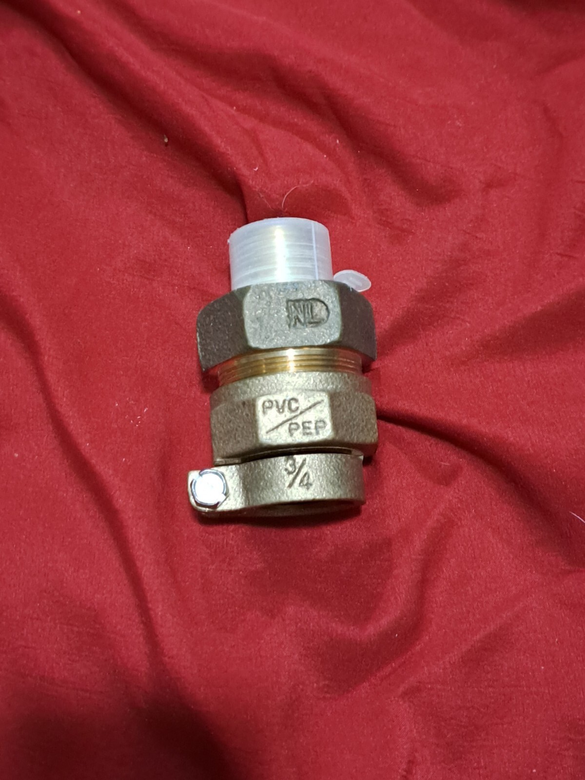 1" x 3/4" Mueller Reducing Coupling H-15428R Compression CTS OD x MIP ...