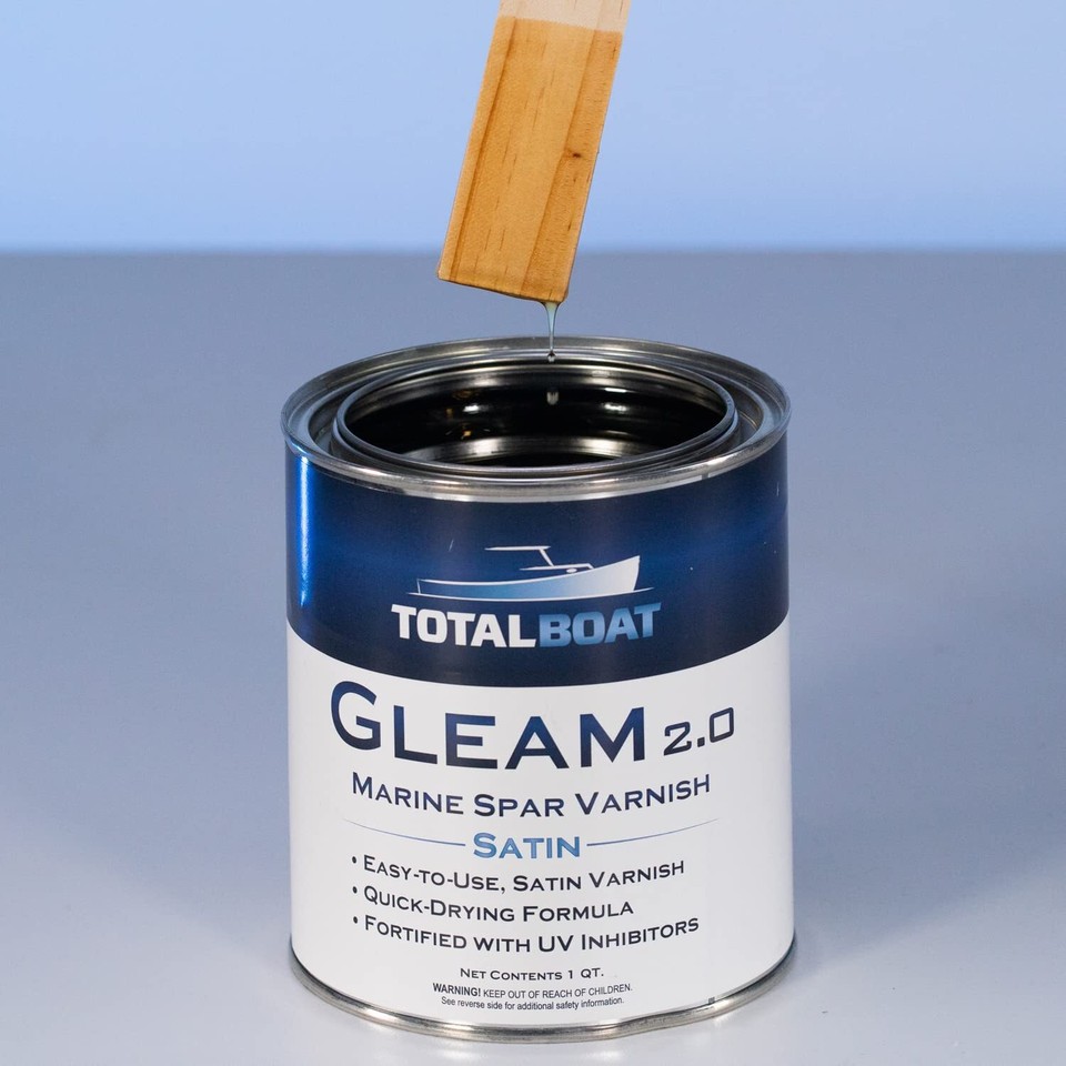 Gleam Marine Spar Varnish Gloss And Satin Polyurethane Finish For Wood ...