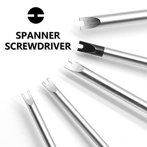 5Pcs Spanner Screwdriver Set, Magnetic U-Type Head Screw Drivers - M1.7 ...