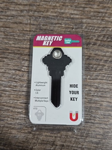 MAGNETIC BLACK SCHLAGE SC1 HOUSE KEY LUCKY LINE 15620 | eBay