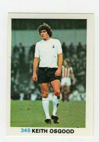FKS 1977/78 Soccer Stars football stickers No 345 Keith Osgood ...