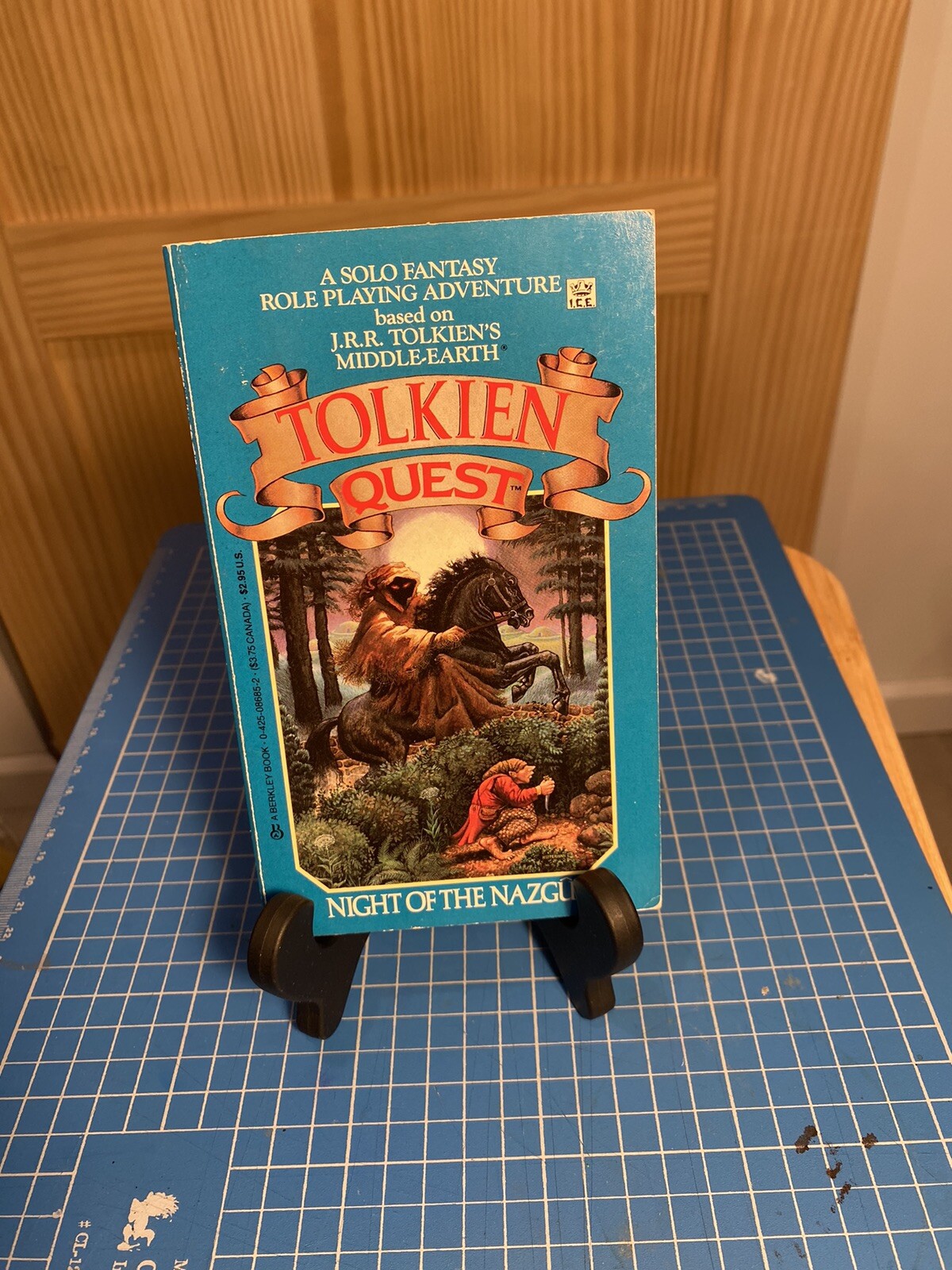 1985 Tolkien Quest Night of the Nazgul, Middle-Earth Solo RPG, Clean ...