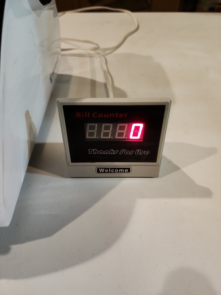 Bill Counter Money Counter High Roller 700012 80W 110V~60Hz | eBay
