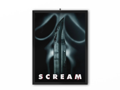 Scream Horror Movie Poster Print Cinema Halloween | A5 A4 A4 A3 A2 A1 ...