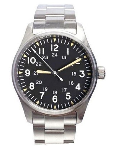 Pilot Automatic Watch - Sterile Luminous Dial - Seiko NH35 Movement | eBay