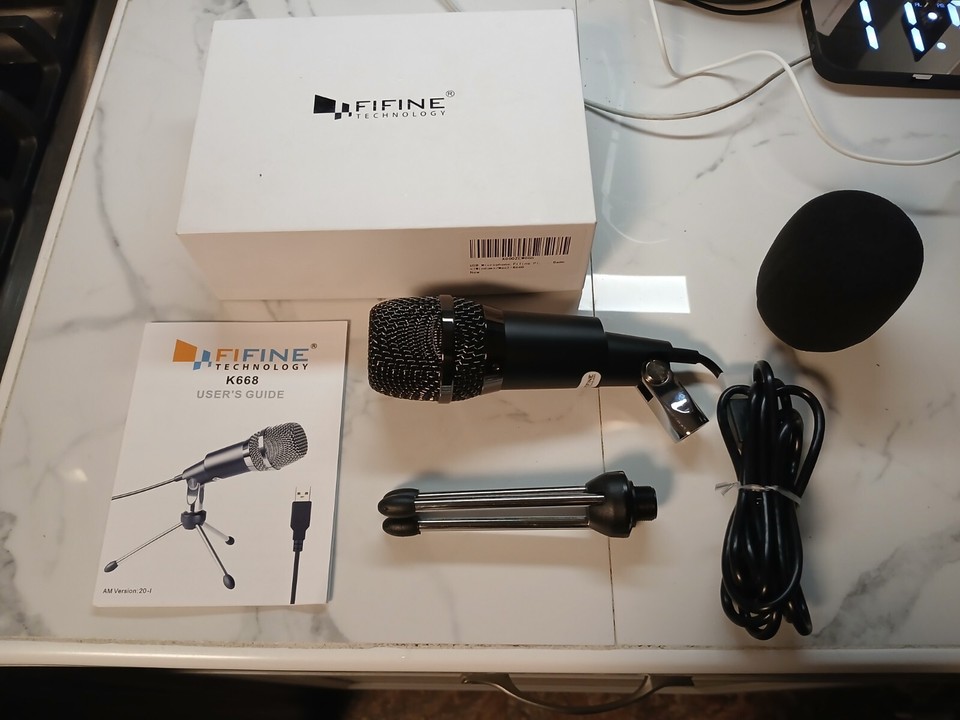 Fifine Microphone K668 USB Condenser Microphone | eBay