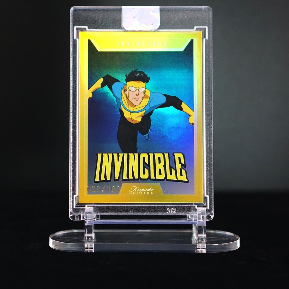 INVINCIBLE KEEPSAKE EDITION 2025 - INVINCIBLE #1 YELLOW FOIL NUMBERED ...