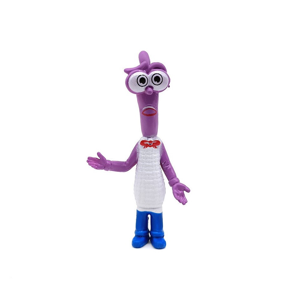 8PCS Inside Out Figure Cartoon Toys Joy Sadness Fear PVC Dolls Cake ...