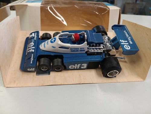 1970s Strombecker Polistil 1/32 Slot Car Tyrrel P34/2 6-Wheel Elf ...