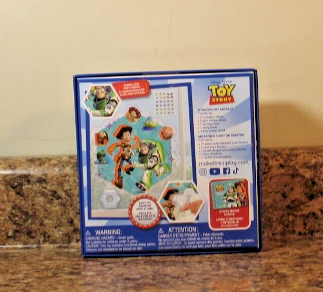 Disney PIXAR Toy Story Window Mosaic Art Reusable Window Clings Set 41 ...