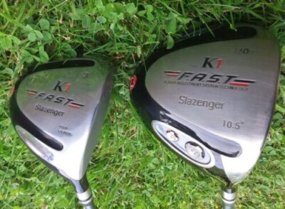 Ladies Slazenger Paragon K1 Fast 460cc Driver & Fairway Wood CONTUB ...