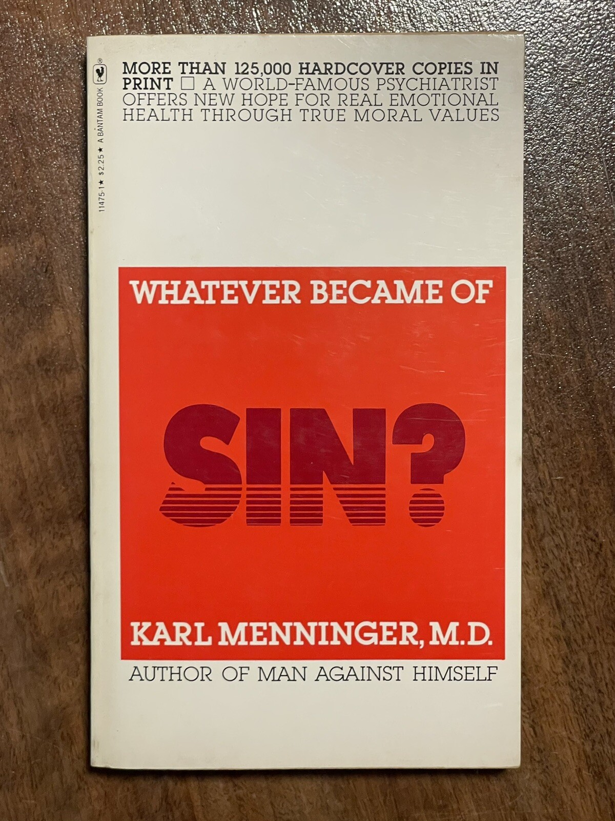 Whatever Became of Sin? by Karl Augustus Menninger (1978, Mass Market) | eBay