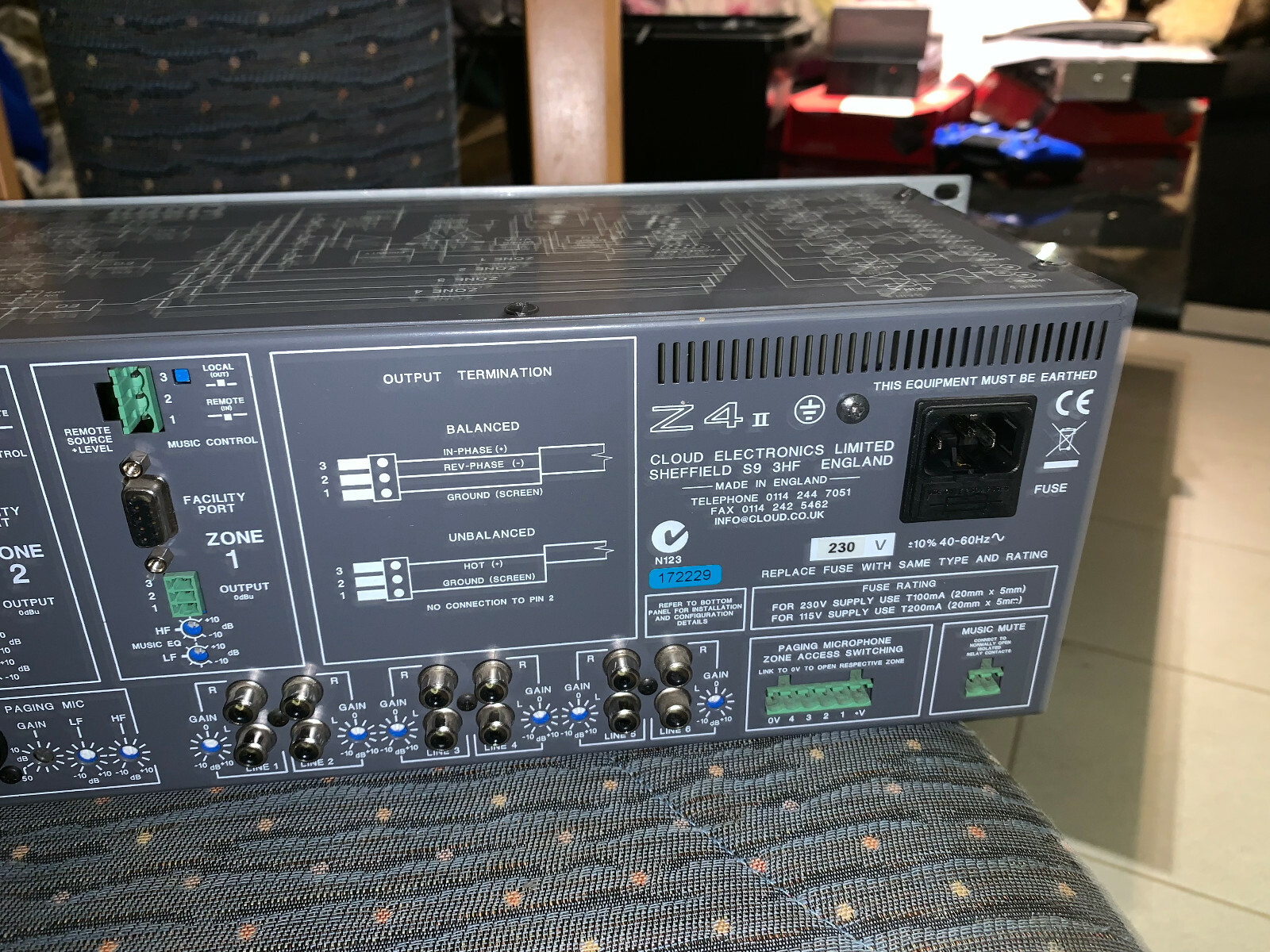 Cloud Z4II Zonen Mischpult Z4 MK2 Four Zone Venue Mixer | eBay.de
