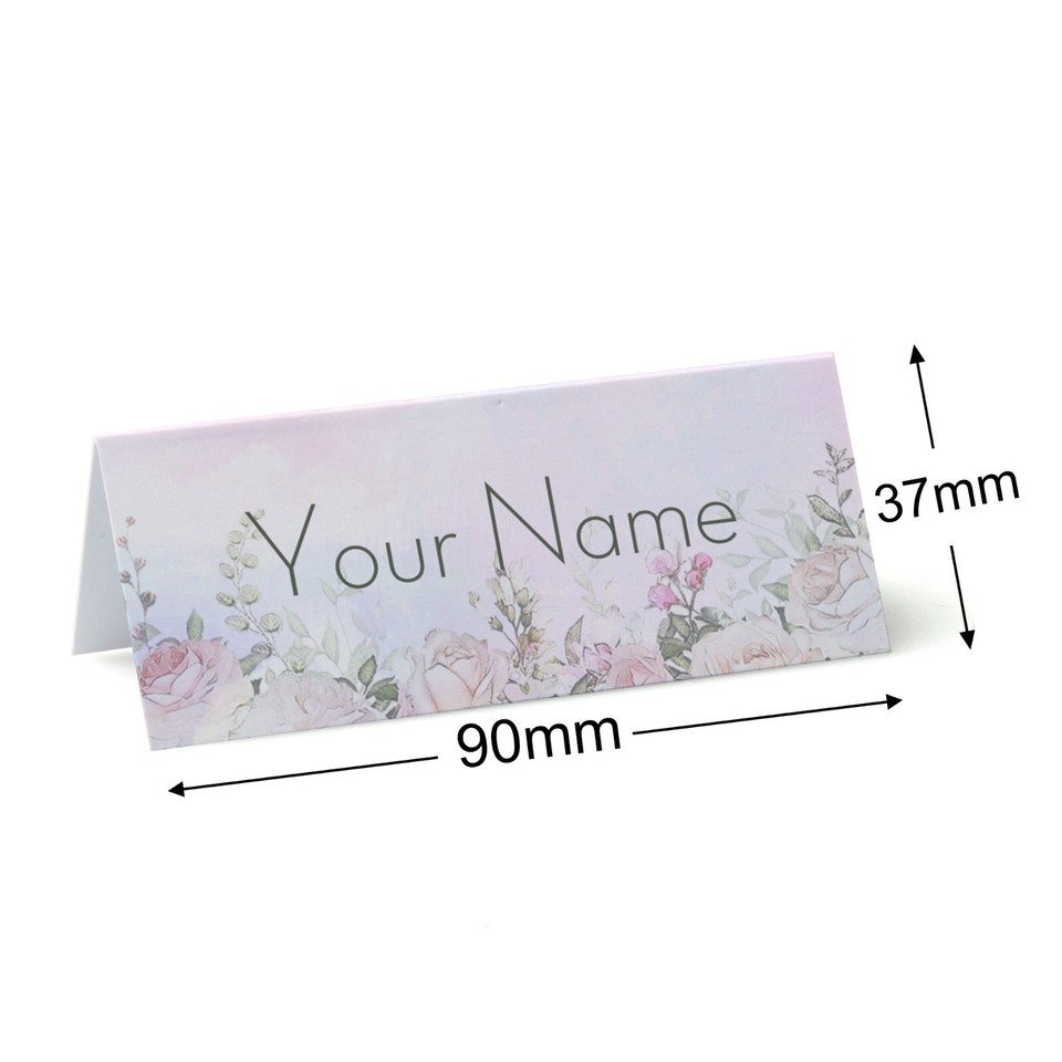 Personalised Place Cards, Table Name Cards for Weddings, Place Table ...