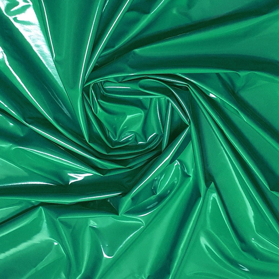 SHINY HIGH GLOSS PVC STRETCH RUBBER VINYL PLEATHER GOTH FETISH CLOTH ...
