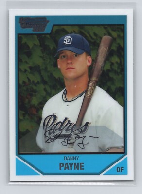 2007 Bowman Draft Picks & Prospects #BDPP62 Danny Payne Card | eBay
