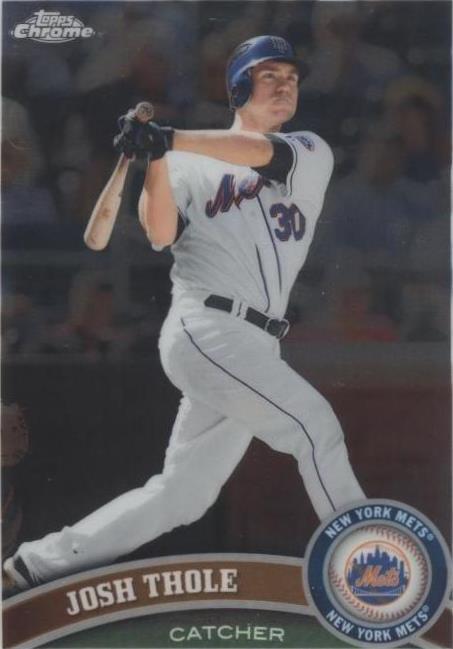 2011 Topps Chrome - Josh Thole #152 for sale online | eBay