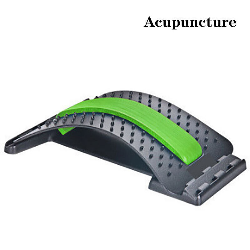 "Multi-Level Adjustable Back Stretcher with Magnetotherapy - Waist and ...
