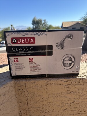 Delta Classic 5 Spray Tub and Shower Faucet and Valve Water Stops ...