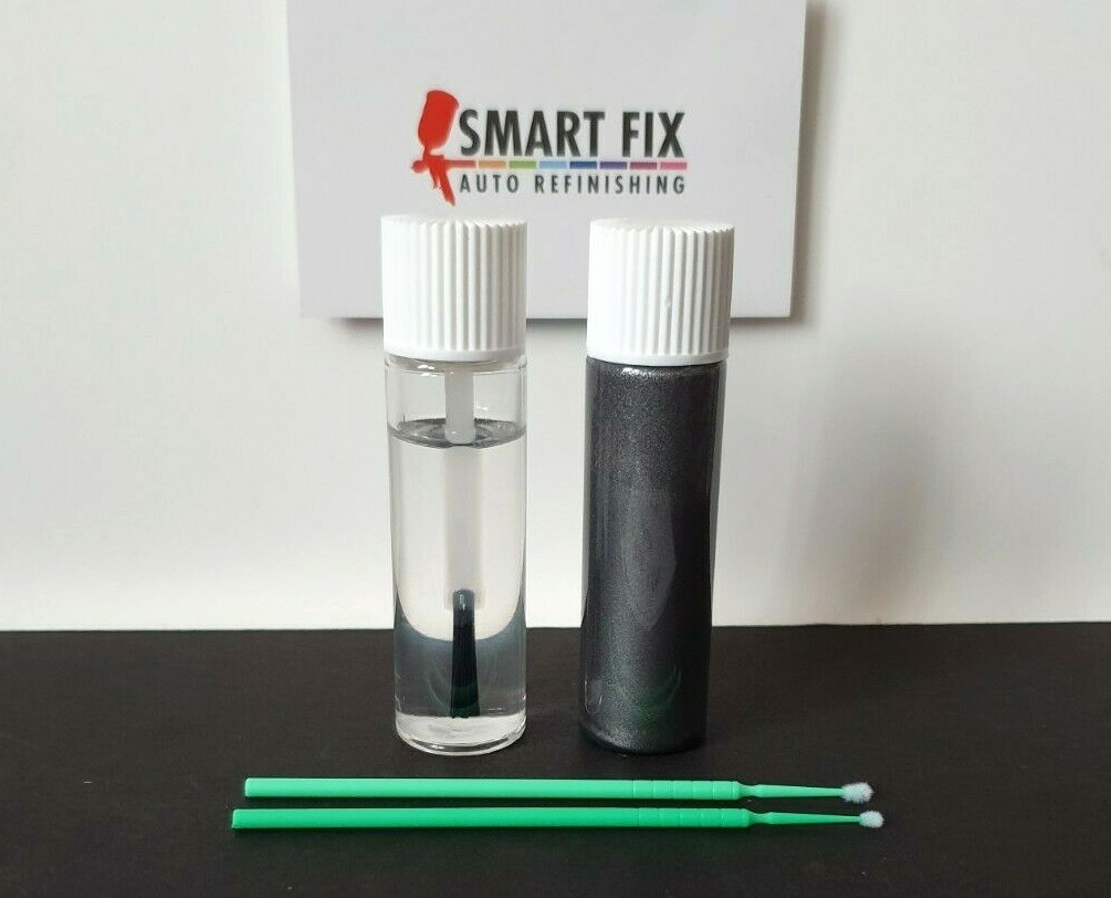 VW AUDI TITANIUM GREY ALLOY WHEEL CODE L8AU TOUCH UP PAINT REPAIR KIT ...