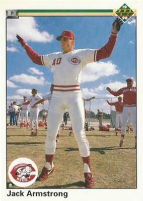 #684 Jack Armstrong - Cincinnati Reds - 1990 Upper Deck Baseball | eBay