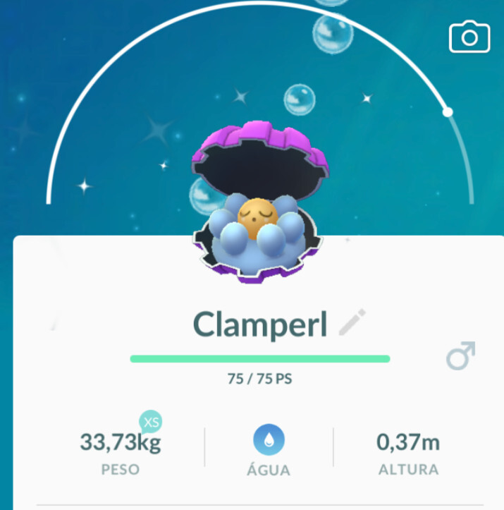 Shiny Clamperl