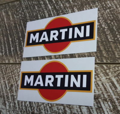 MARTINI RACING DECAL STICKER SET VINTAGE MOTORACING MOTORBIKE ...
