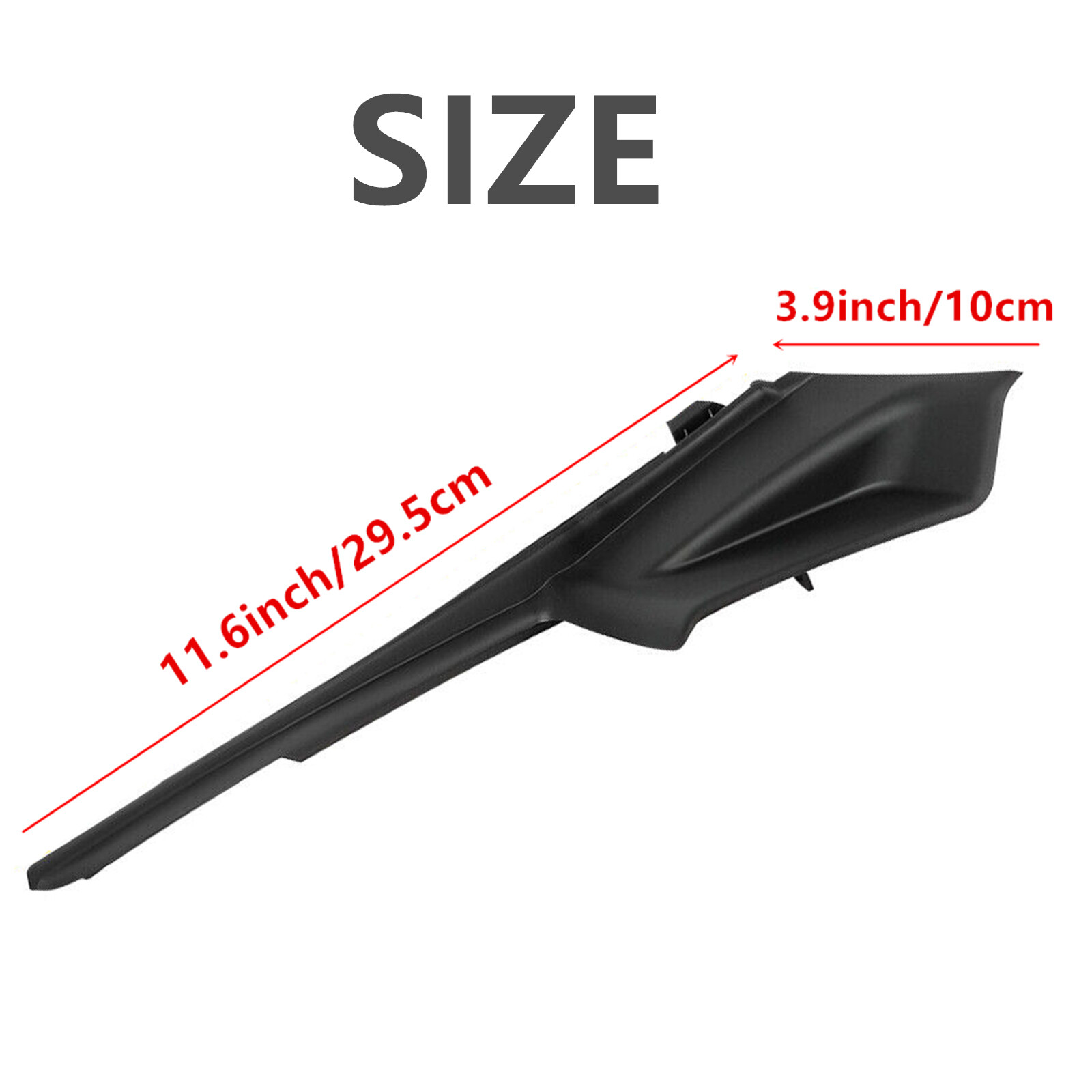 For Toyota Sienna Front Windshield Wiper Side Cowl Extension Cover Trim ...