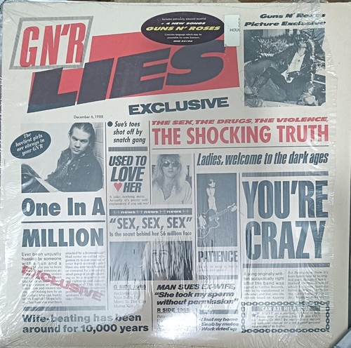 Guns N’ Roses – G N’ R Lies LP (Geffen 07599-24198-19) Vinyl 1986 | eBay