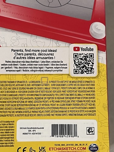 Etch A Sketch, Classic Red Drawing Toy with Magic Screen, for Ages 3 ...