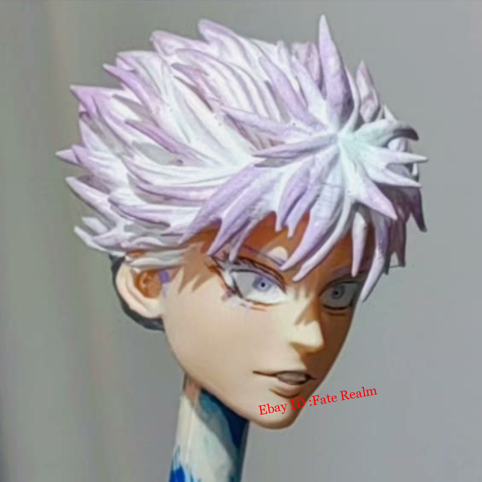1/12 Jujutsu Kaisen Gojo Satoru Head Carving For 6" Romankey VTOYS ...