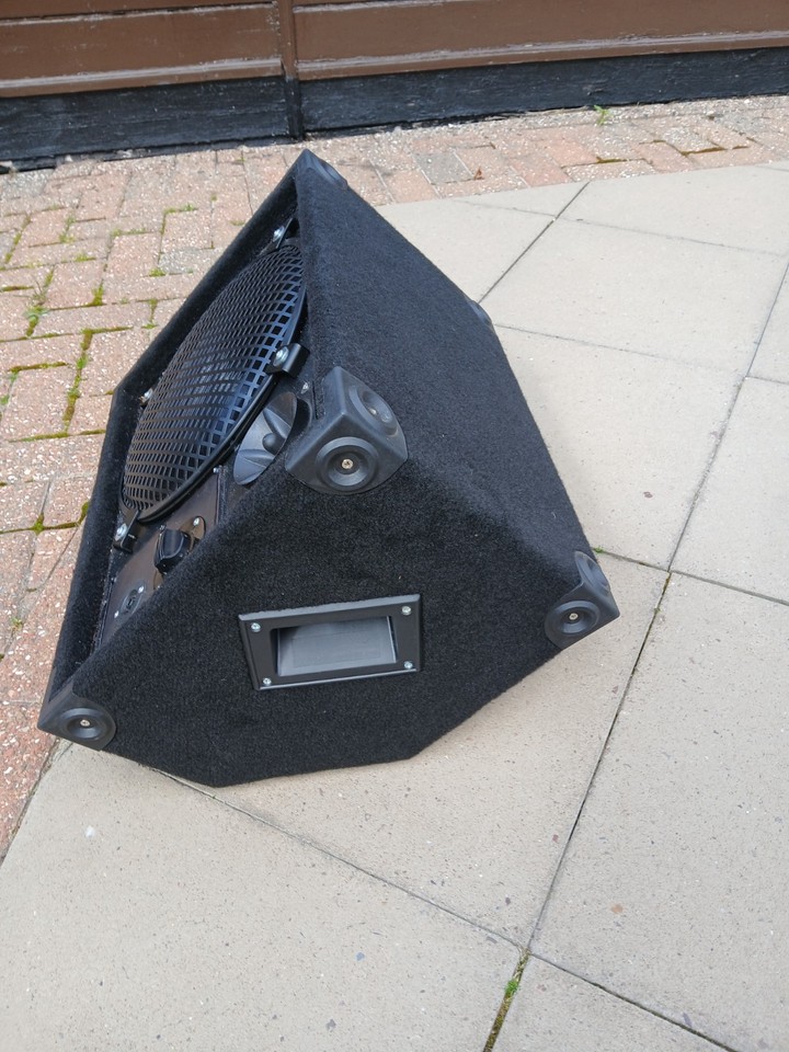 200-Watt 12 inch Monitor Speaker, New Driver, Crossover and Volume ...