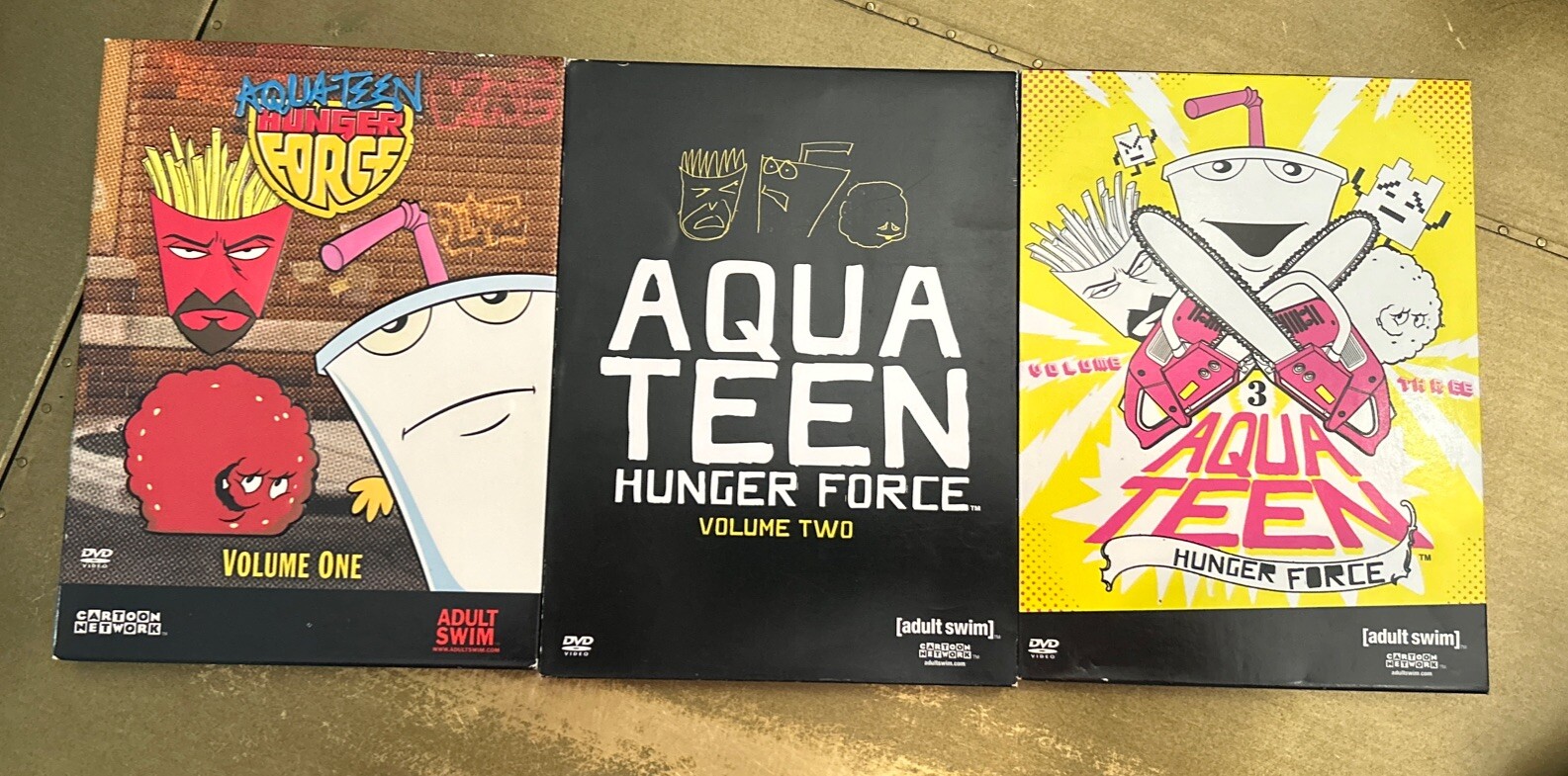 Aqua Teen Hunger Force Volume 1 - 3 DVD Adult Swim -Authentic US ...