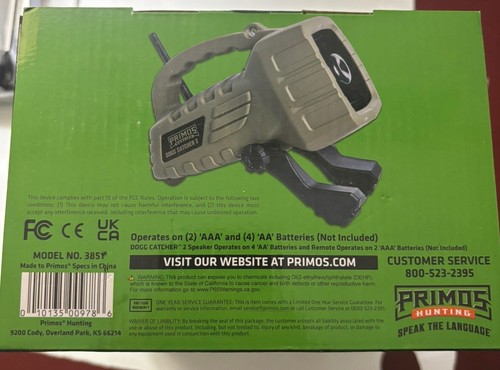 Primos Dogg Catcher 2 Electronic Predator Call - 3851 for sale online ...