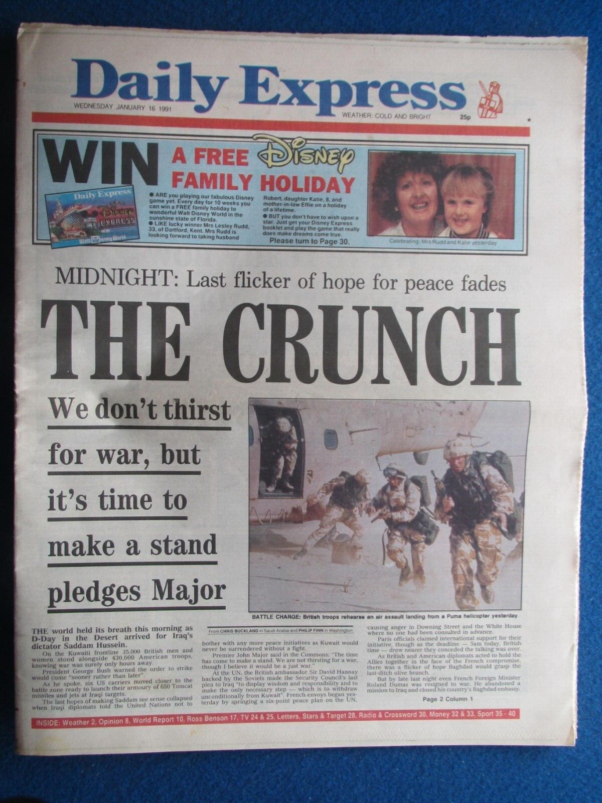 ' Various ' Original Newspapers 80s , 90s & 2000s - Your Birthday ...