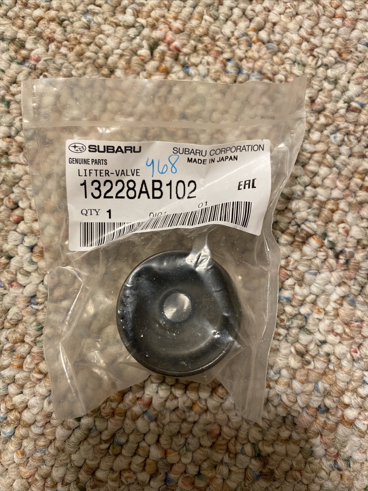 2004-2020 SUBARU WRX STI CYLINDER HEAD LIFTER VALVE BUCKET 13228AB102 4 ...