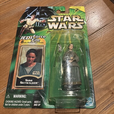 Star Wars 2000 Power Of The Jedi Shmi Skywalker (Jedi Force File) - New ...