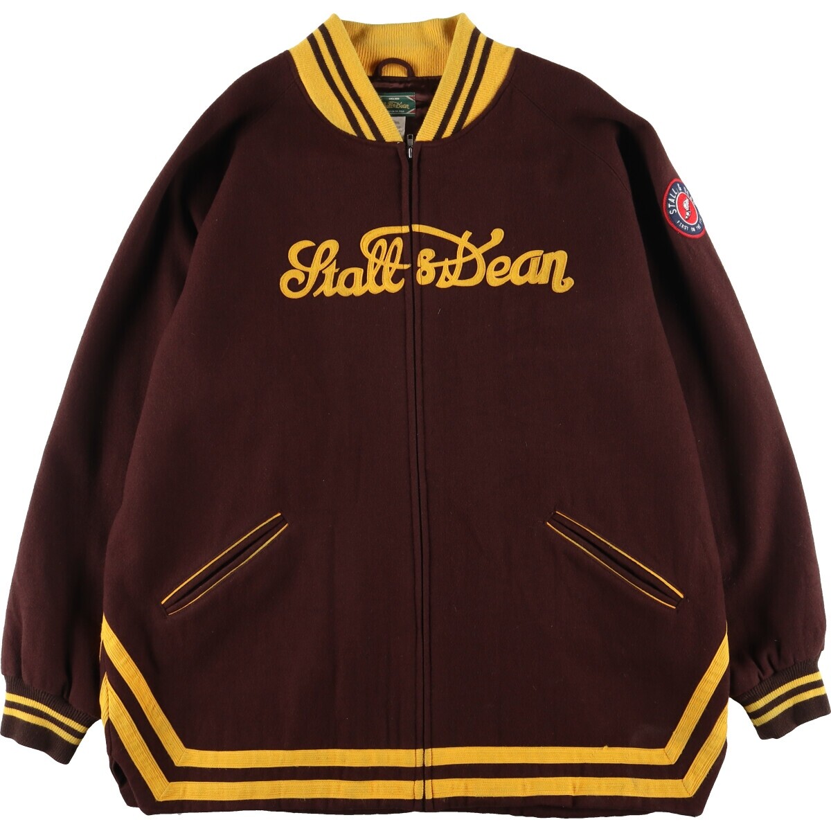 Stalls and Dean Wool Stadium Jacket Award Jacket Vars… - Gem