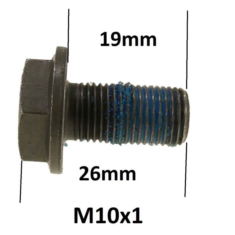 Schwungradschrauben vom neuen Motor demontiert für VW WHT009656 M10x1 ...