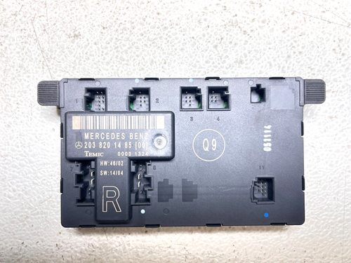 02-07 MERCEDES C230 C320 W203 SEDAN FRONT RIGHT RH DOOR CONTROL MODULE ...