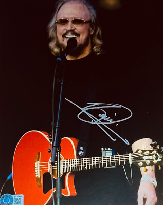 Barry Gibb Signed (BAS) THE BEE GEES• Autographed 8x10 Great Photo | eBay