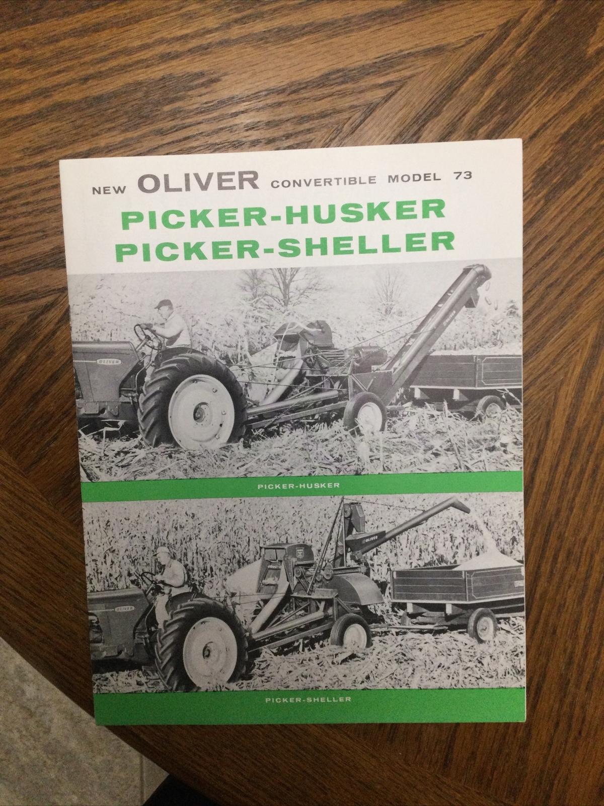 Oliver Model 73 Picker Sheller Brochure | eBay