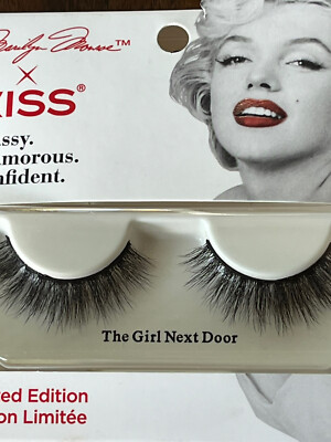 KISS Cosmetics Special Edition Marilyn Monroe Lashes THE GIRL Next door ...