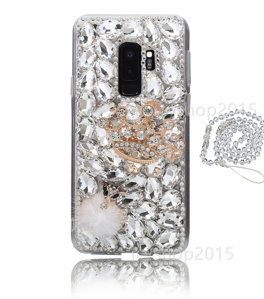 For iPhone 16/16 Plus/16 Pro/16 Pro Max Bling Sparkly Case phone Cover ...