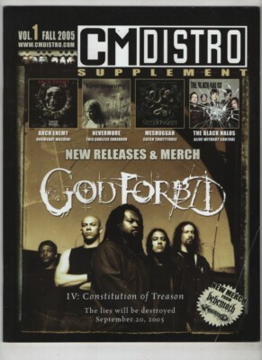CM Distro Supplement God Forbia Fall 2005 100220nonr | eBay