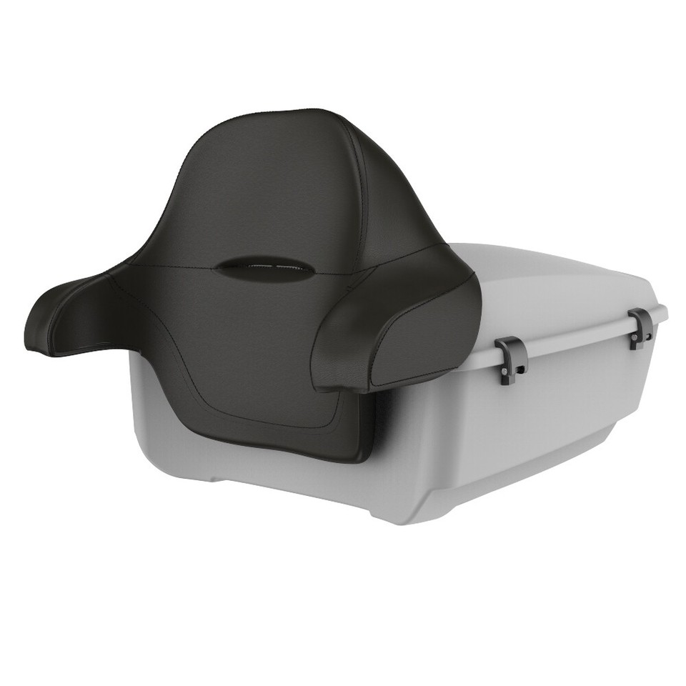 Unpainted King Tour Pack Pak Trunk Black Hinges Latch For Harley ...