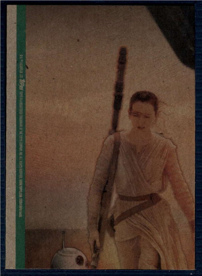 2015 Topps Star Wars Journey to the Force Awakens #106 A helping hand ...