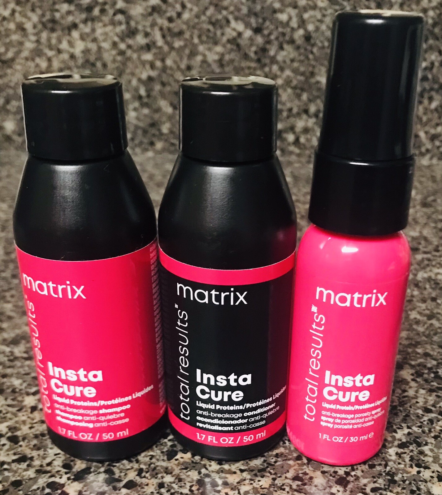 Matrix Total Results Insta Cure Shampoo&Conditioner &Protaine Spray ...