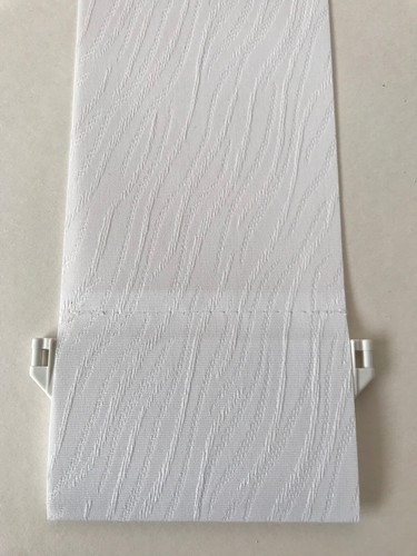 Vertical Blind Replacement slats 89mm(3.5") Wide - Made to Measure WAVE WHITE | eBay UK